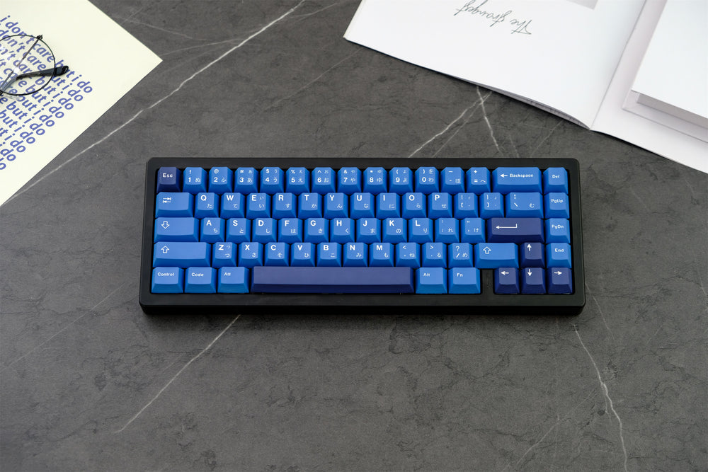 Deep Sea Blue Theme Keycaps | Diykeycap