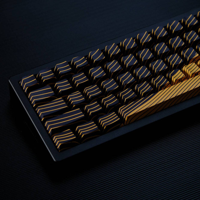 Magnetic Wave keycaps Dye-Sub PBT Keycaps for Wooting 60He