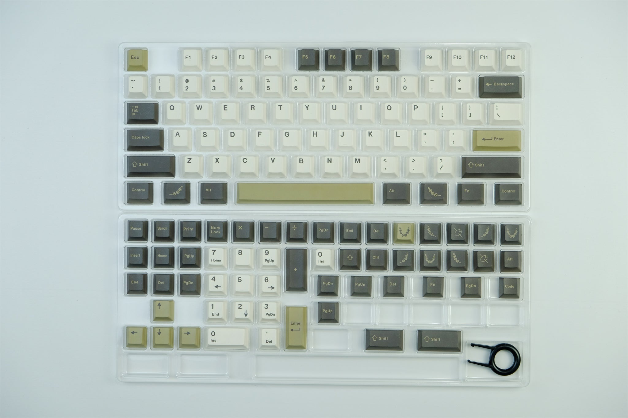 Classic Olive Green Keycaps