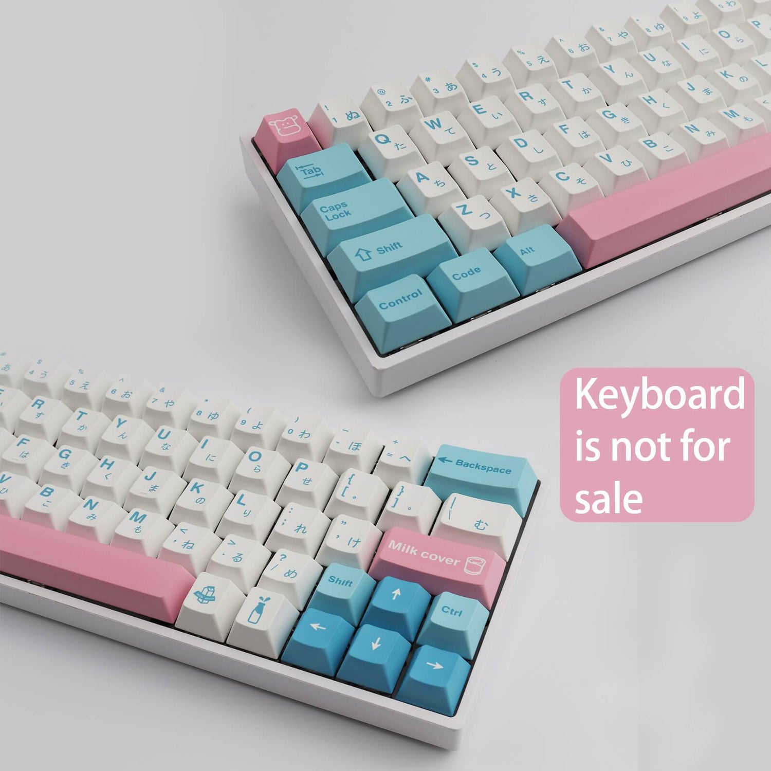 PBT keycaps Sublimation 142 KeysMilk Cover Keycaps Cherry Profile ...