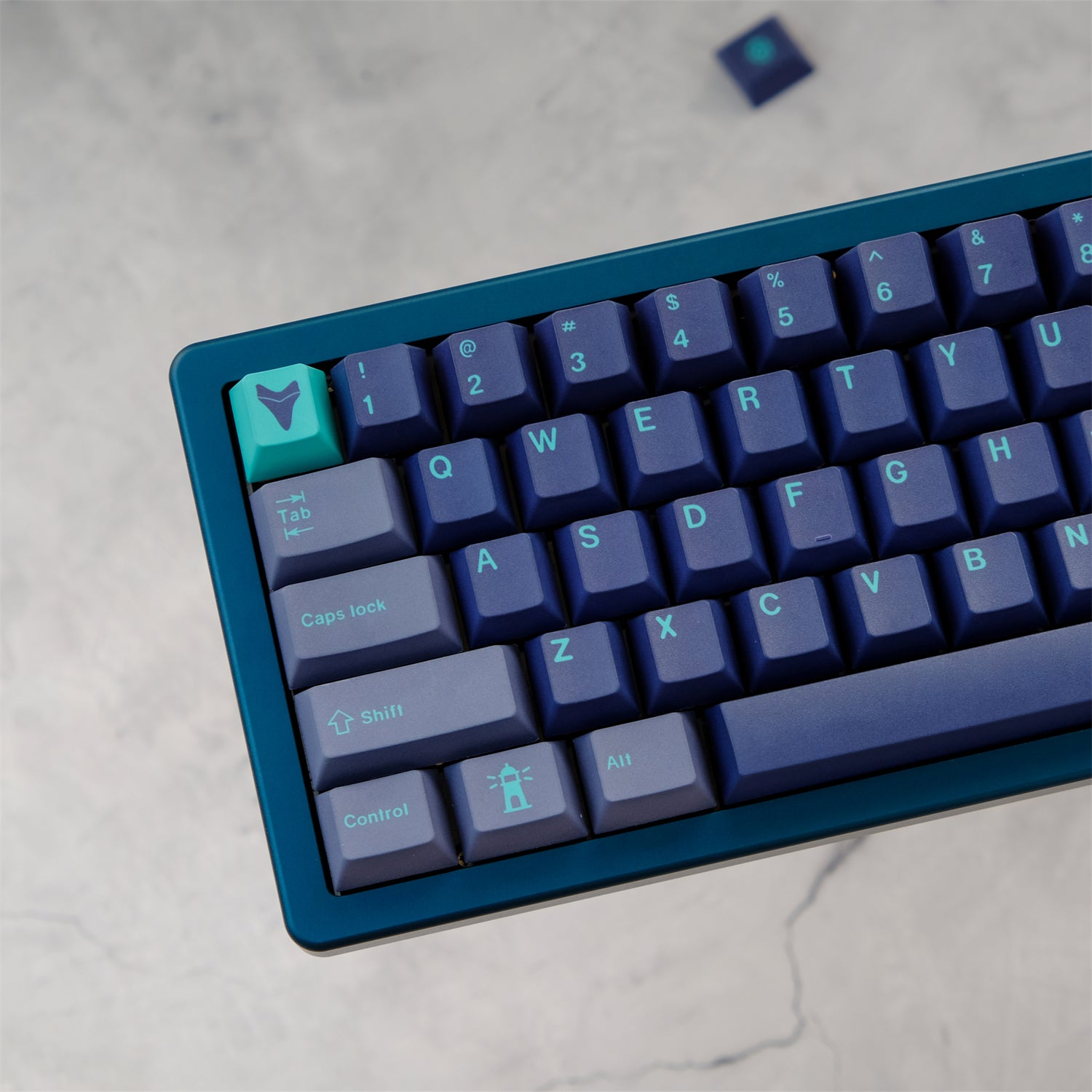 129 Keys PBT Dye-SUB Hammerhead Keycaps | Diykeycap