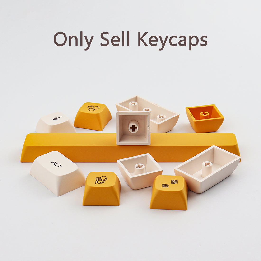 Honey Milk Keycaps Set | Diykeycap