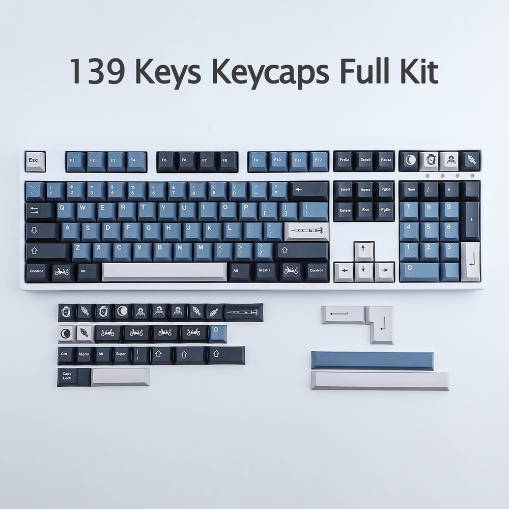 171 keys ABS Double Shot Apollo Keycaps | Diykeycap