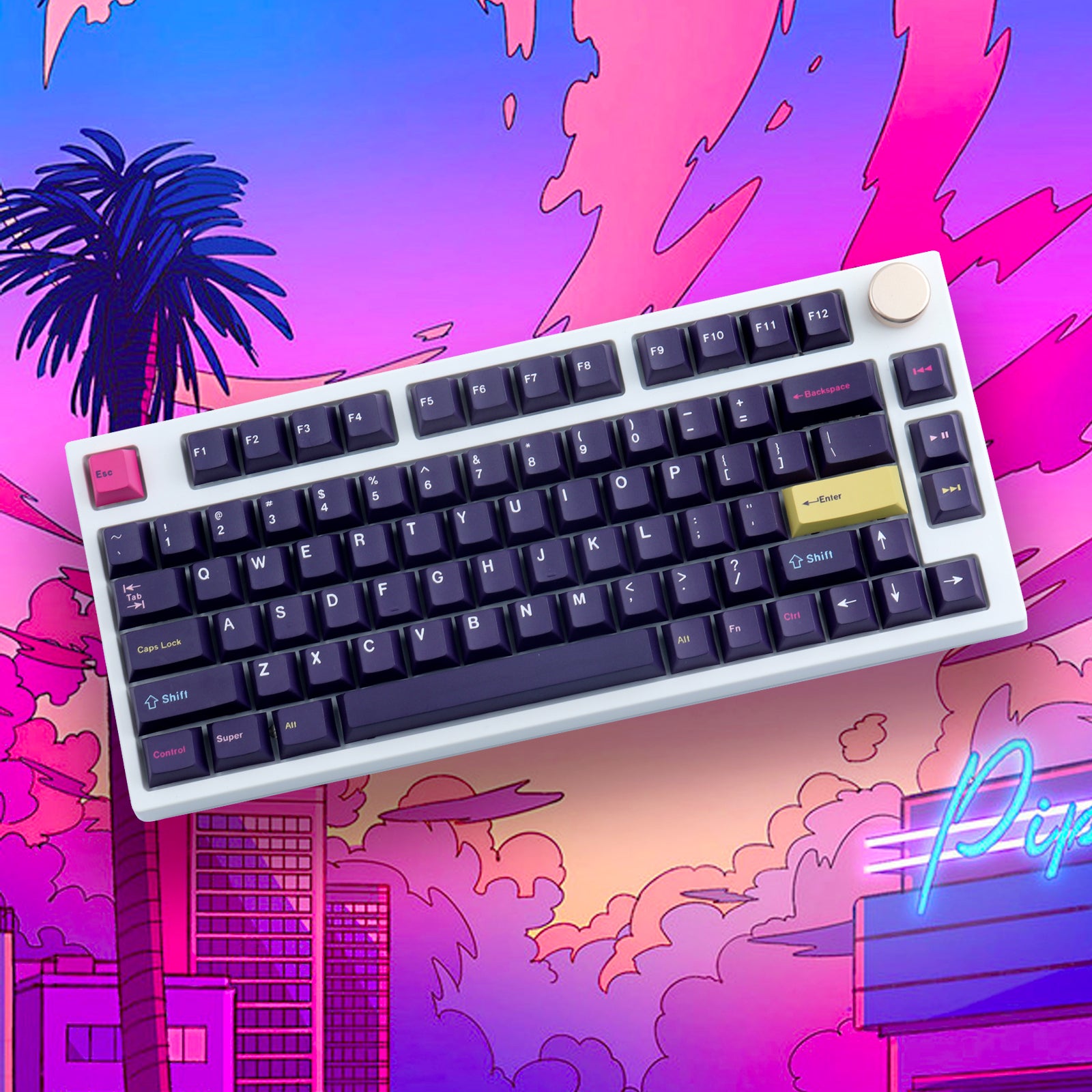 Future Funk Keycaps | Diykeycap