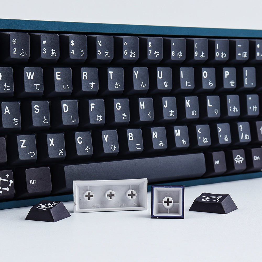 GMK Galaxy PBT Keycaps 161 Keys Cherry Profile DYE-SUB Personalized GMK ...