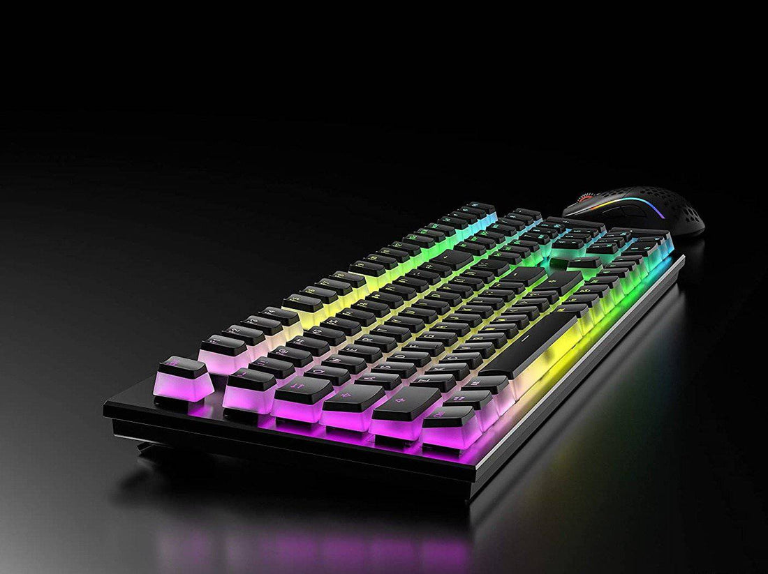 108 Double Shot PBT Black Pudding Keycaps hyperx pudding keycaps|Oem ...