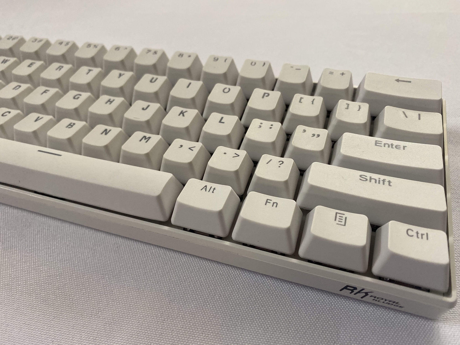 GreenChowShop|Diykeycap|White Keycap Set|61keys ANSI layout OEM profile ...