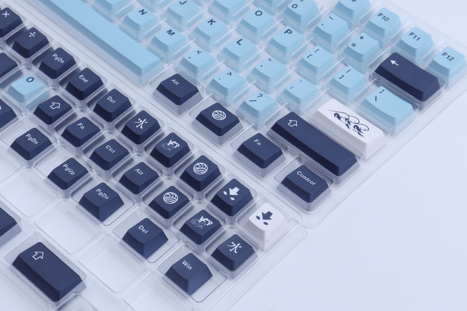 Diykeycap｜PBT Keycaps Cherry Profile Sublimation Keyboard Keycap Black ...