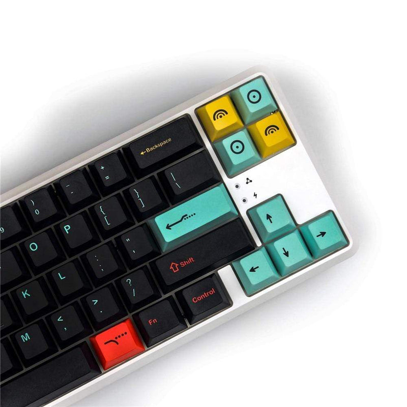 Metropolis Keycaps Sublimation PBT Mechanical Keyboard 129 Key cap ...